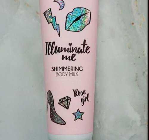 Мерцающее молочко 7days illuminate me rose girl