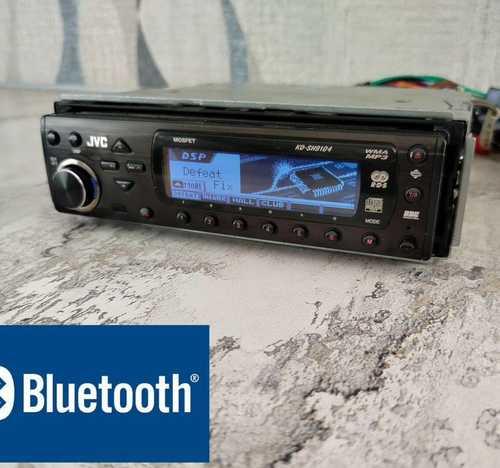 Процессорная магнитола JVC с Bluetooth