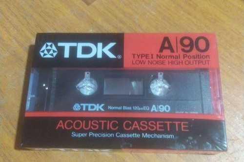 Аудиокассеты новые tdk a90