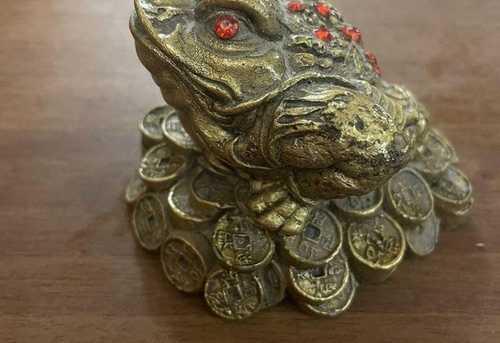 Статуэтка фэн шуй - денежная жаба, лошадь
