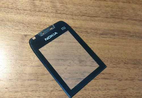 Nokia e51 защитное стекло дисплея