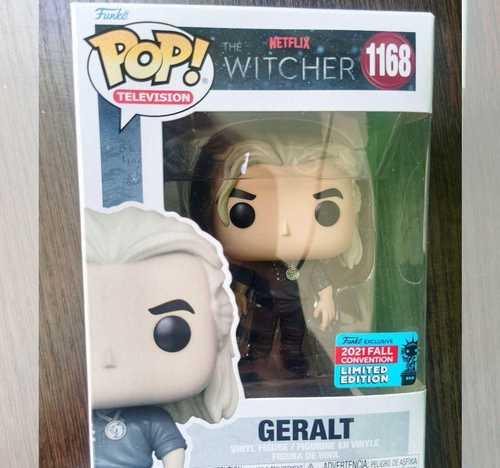 Funko Geralt 1168. Witcher. Фанко Геральт. Ведьмак