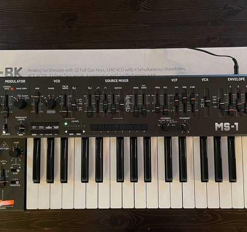 Синтезатор behringer ms-1-bk