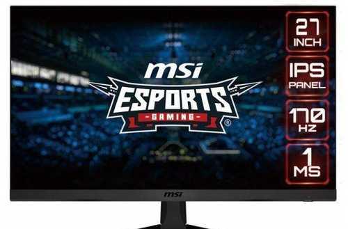 Монитор MSI G2712, 1920x1080, 170 Гц, IPS, черный