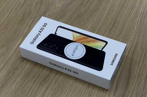 Samsung Galaxy A33 5G 8/128 гб, черный