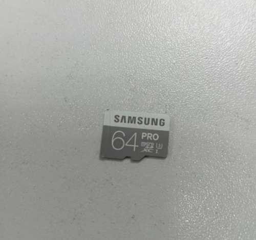 Карта памяти Samsung pro 64gb