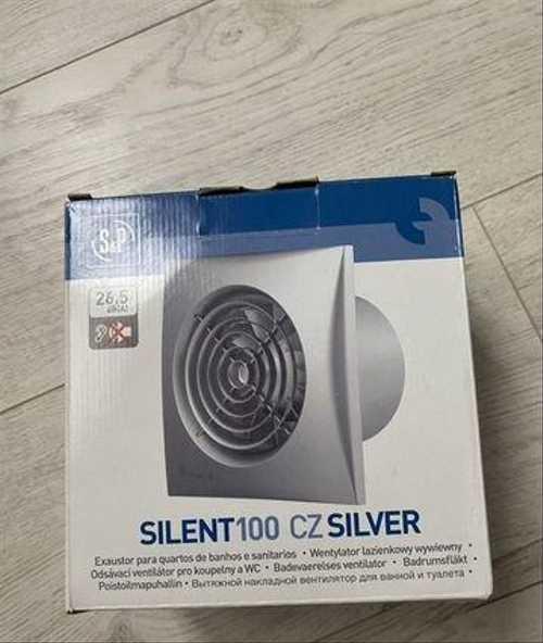 Накладной вентилятор Soler Palau silent-100 CZ sil