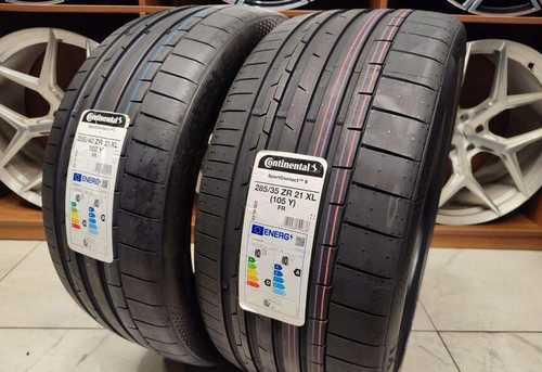Continental SportContact 6 255/40 R21 и 285/35 R21 105Y