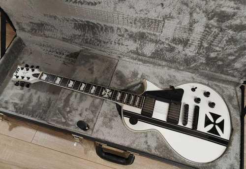 ESP LTD Iron cross Snow White