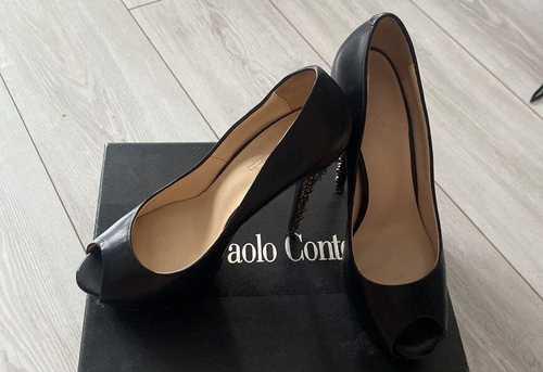 Туфли женские натур. кожа, 37 размер, Paolo Conte