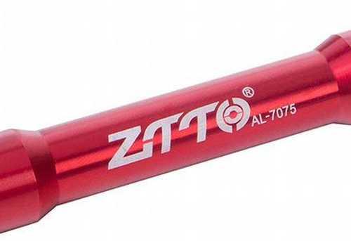 Ось-адаптер передней втулки ztto с 15мм на 9мм Red