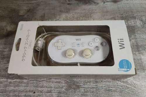 Wii Classic Controller Оригинальный Shiro JP Б/У