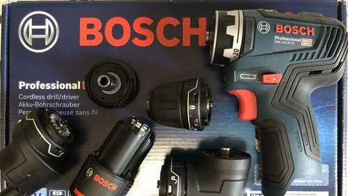 Bosch GSR 12V-35 насадка и вкладыши в L-boxx
