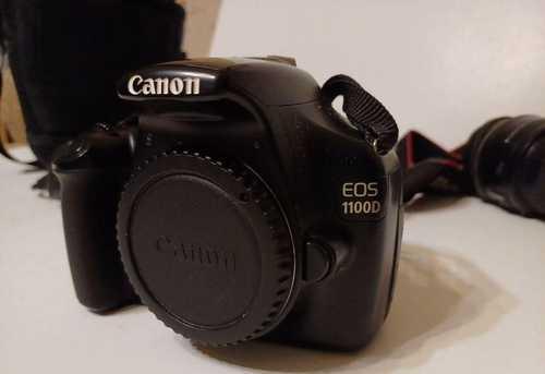 Зеркальный фотоаппарат canon eos 1100d