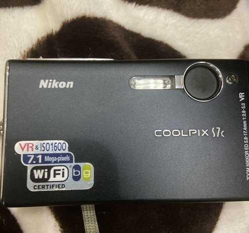 Компактный фотоаппарат nikon coolpix s7c