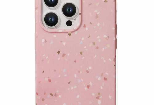 Чехол Uniq для iPhone 14 Pro Coehl Terrazzo Coral