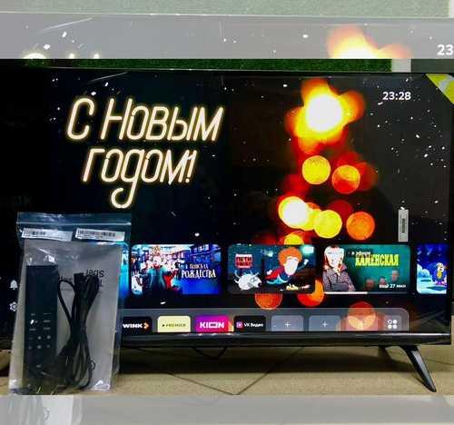 Sber Телевизор 32H2128 32" HD, черный