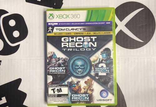 Ghost recon trilogy xbox 360 б/у