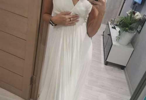 Вечернее платье/ свадебное 44 разм