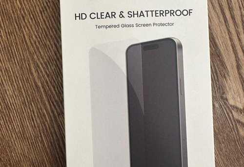 Pitaka hd clear защитное стекло iPhone 15 pro