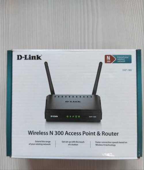 Wi-Fi роутер D-link DAP-1360