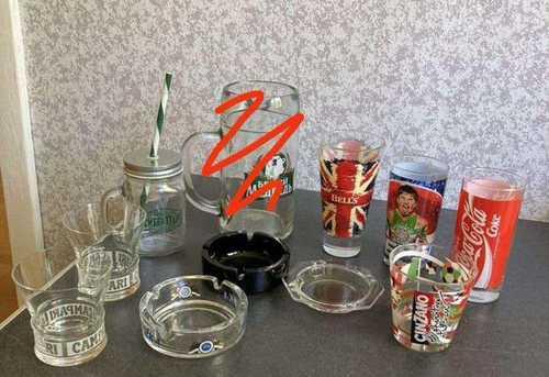 Коллекция брендовых стаканов