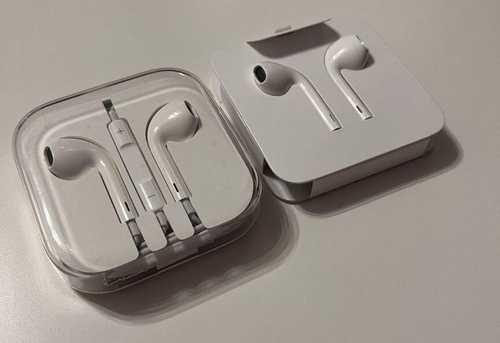Наушники apple earpods проводные (оригинал)