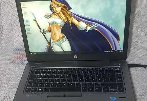 Классный HP 840 на i7-5600u ips новый АКБ