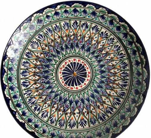 Тарелка узбекская 32см. Керамика