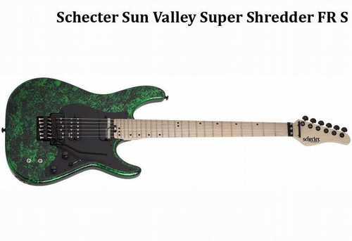 Schecter Sun Valley Super Shredder FR S Green