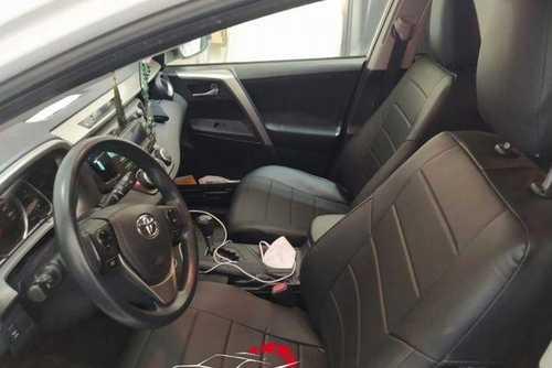 Чехлы Toyota Rav4 из Эко кожи