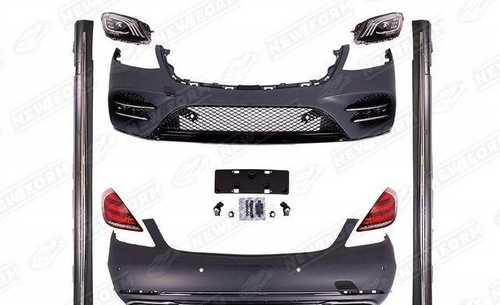 AMG пакет рестайлинг Mercedes S class W222