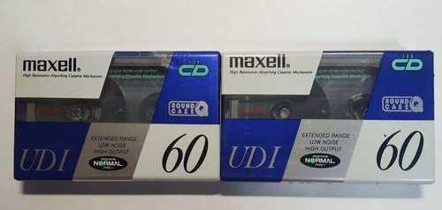 Аудиокассеты Maxell UDI 60