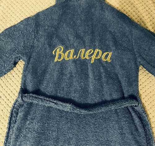 Халат махровый именной