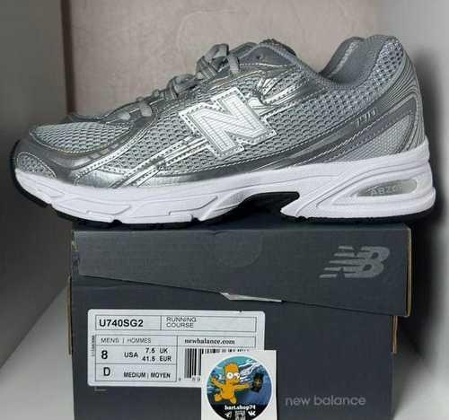 New balance 740 silver