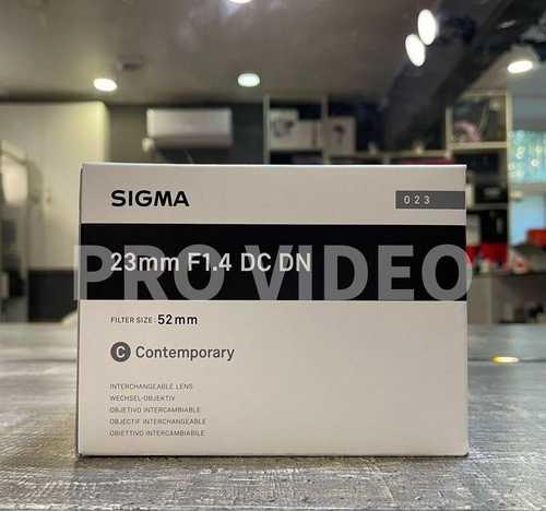 Sigma 23mm f/1.4 DC DN Contemporary Fujifilm