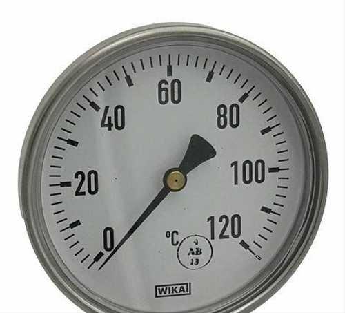 Термометр Wika от 0 до 120 гр С 160мм