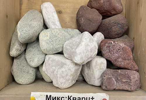 Камни для бани микс