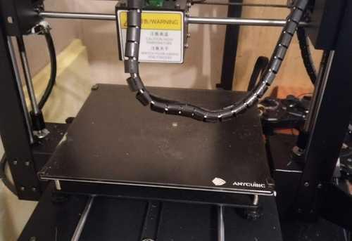 Anycubic mega s + пластик