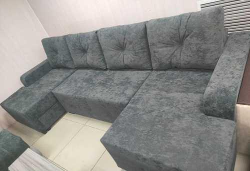 П-образный диван-кровать тик-так "Кинг"