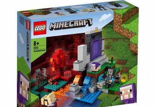 Lego Minecraft 21172 Разрушенный портал