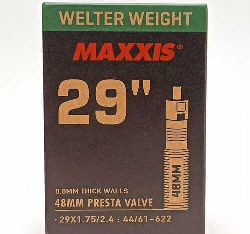 Камера 29*1.75/2.4", Presta 48 мм, Maxxis Welter W