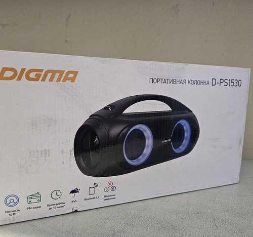 Новая портативная колонка Digma D-PS1530