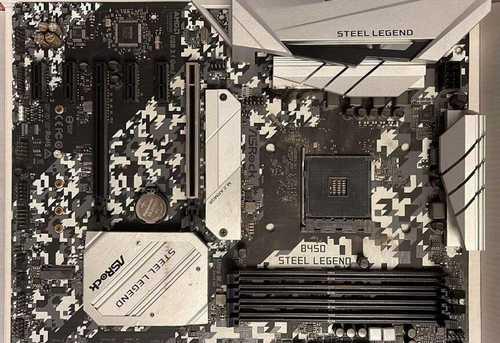 Материнская плата ASRock Steel legend B450