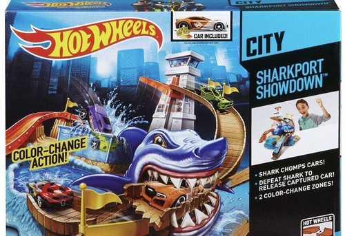 Игровой набор Трек Хот Вилс Hot Wheels Атака акулы
