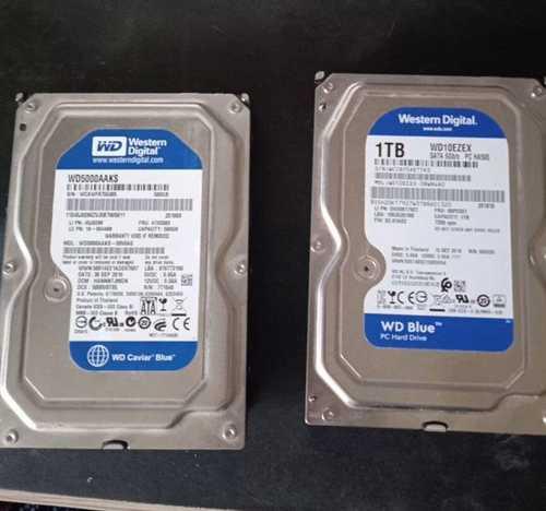 Hdd 1 tb + hdd 500