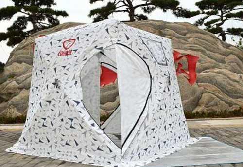 Палатка куб трёхслойная 200х200х215 см