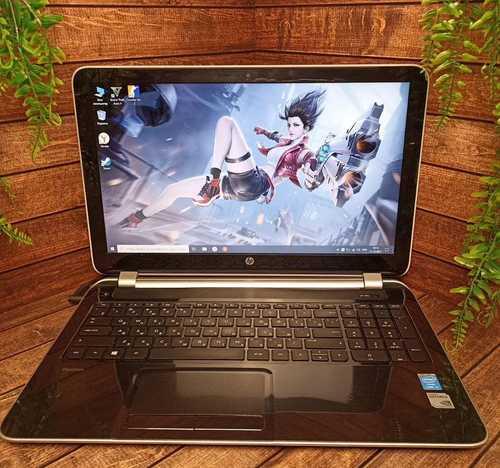 Игровой ноутбук нр/i5-4gen/озу12/HDD+SSD
