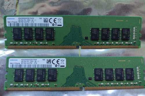 Модуль памяти Samsung DDR4 - 8гб 2666мгц CL19 dimm