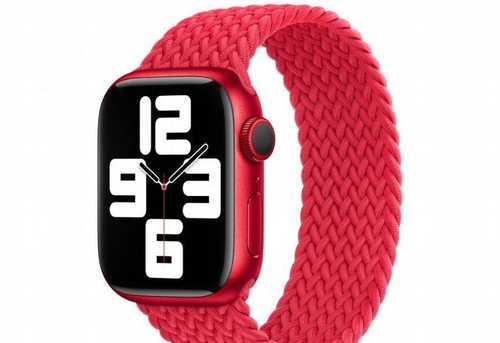 Apple Watch Series 8 41 мм Solo Loop красный
